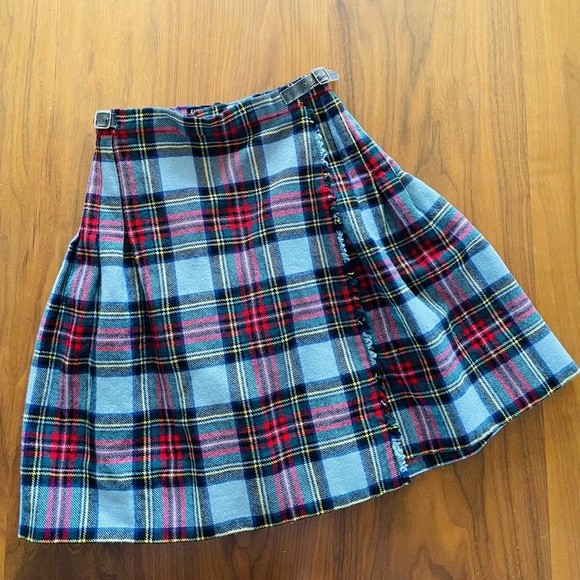 Vintage | Skirts | Vintage Lairdportch Of Scotland Plaid Mini Skirt ...